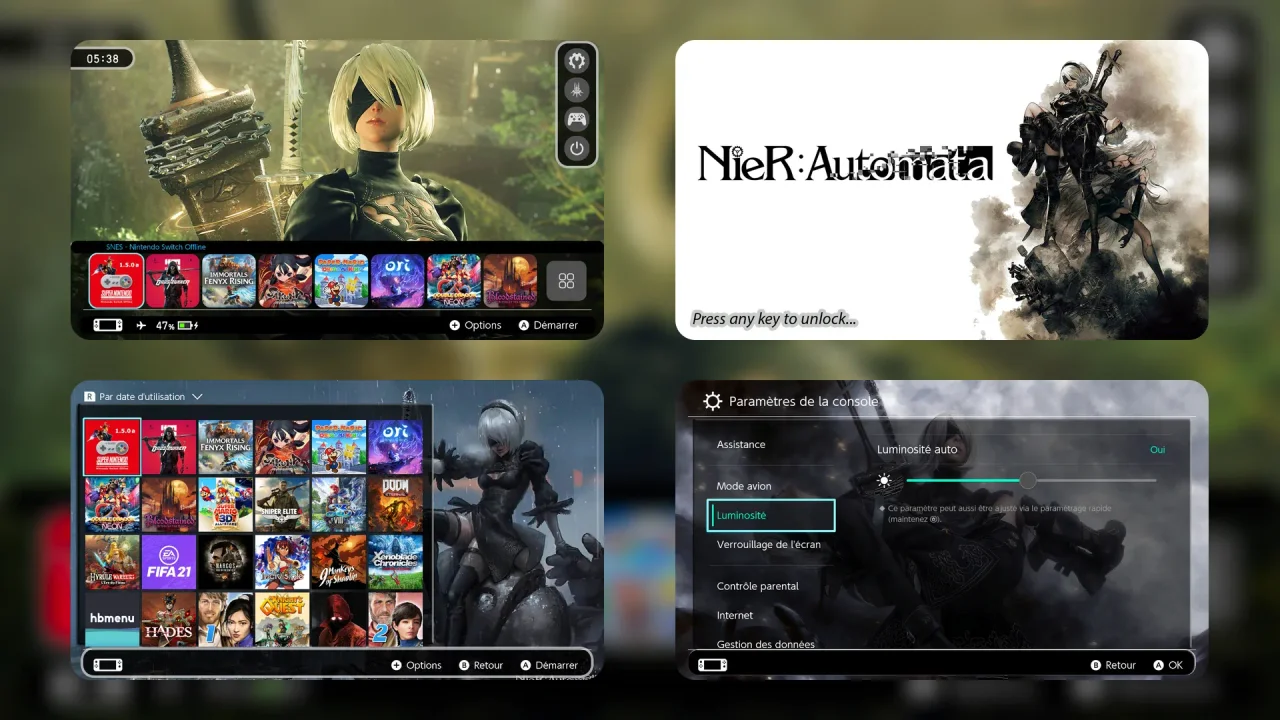 Nier Automata | Switch Packs | Themezer