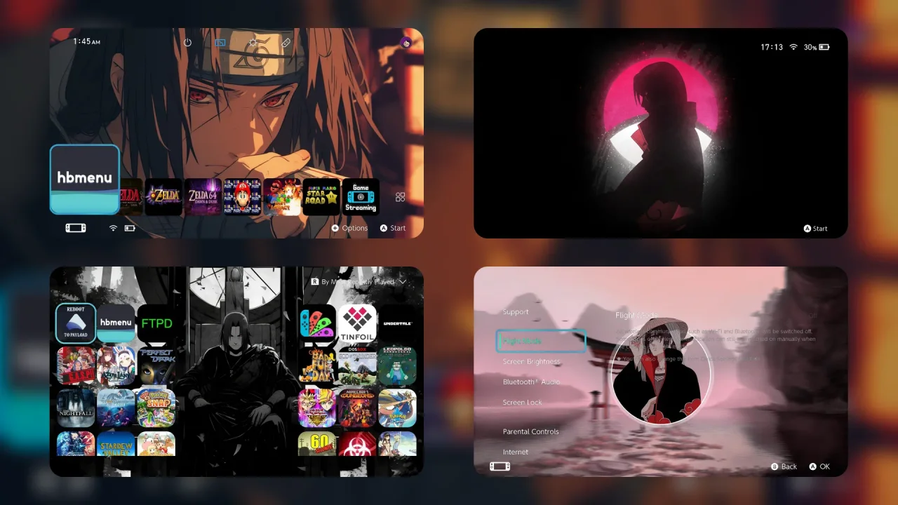 ITACHI PACK | Switch Packs | Themezer