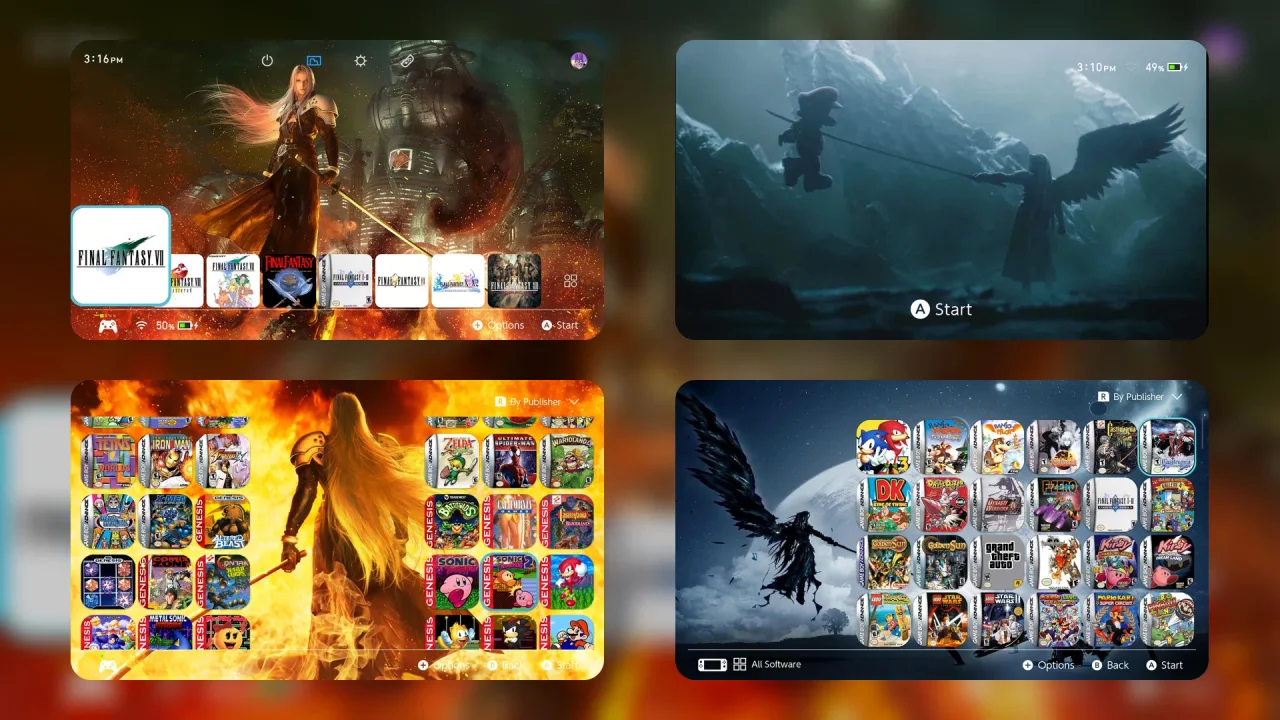 Sephiroth | Switch Packs | Themezer