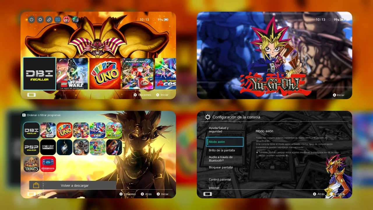 Yu-Gi-Oh!!! Pack randuchy v1 | Switch Packs | Themezer