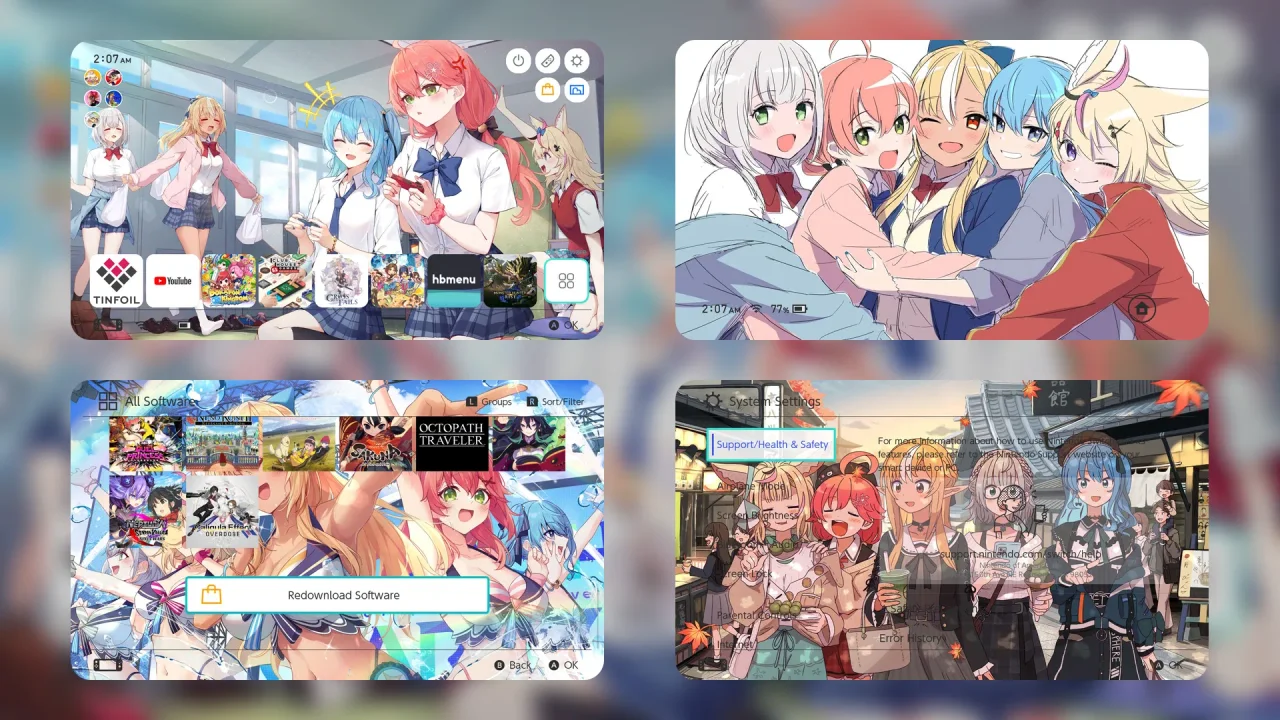 Shiranui Kensetsu | Switch Packs | Themezer