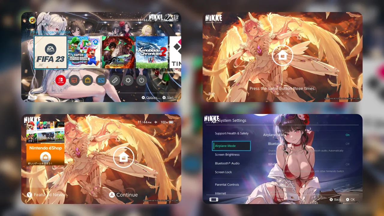 Nikke 2p0 | Switch Packs | Themezer