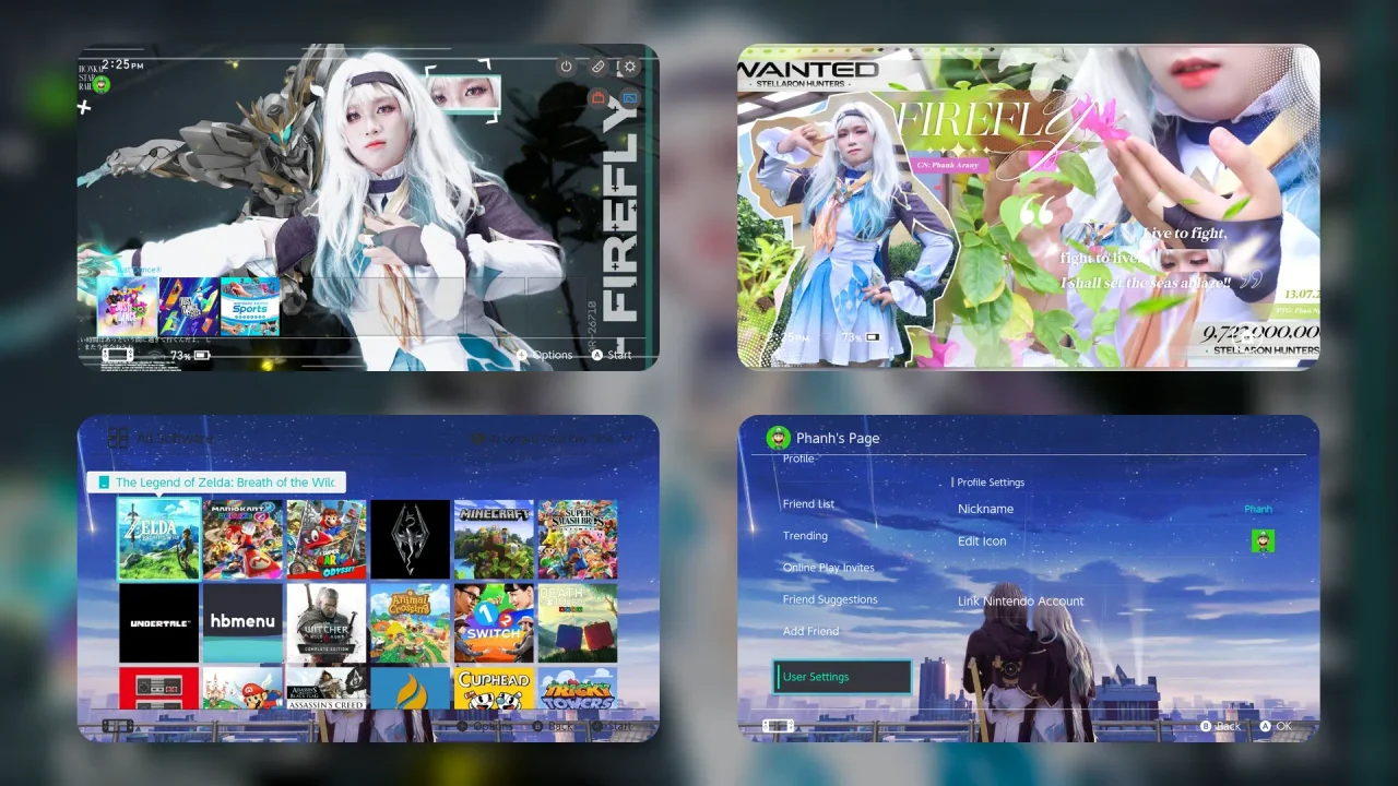 Firefly Cosplay by Phanh | Switch Packs | Themezer