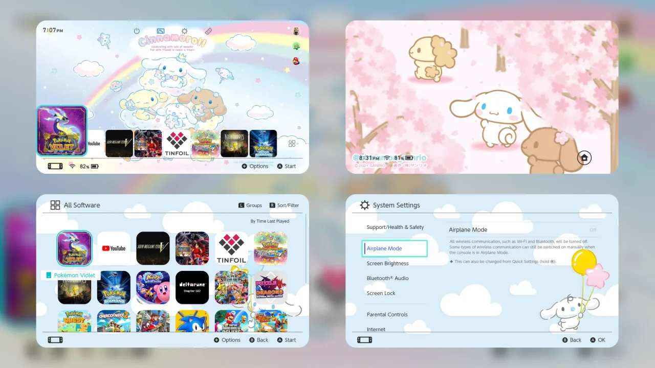 Cinnamoroll Pack | Switch Packs | Themezer