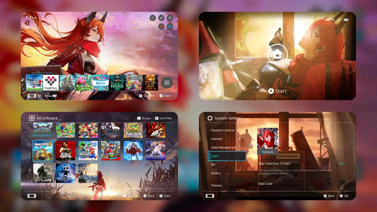 Red Hood (Nikke) | Switch Packs | Themezer