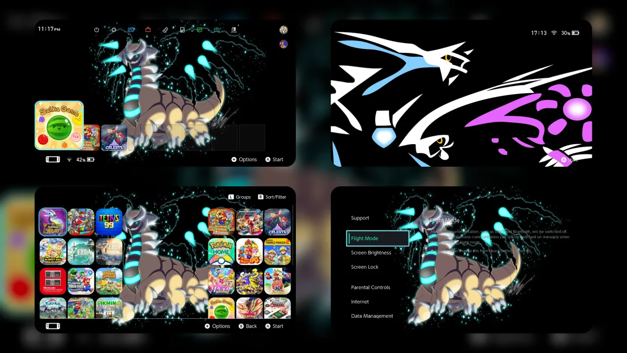 DPPt creation trio theme | Switch Packs | Themezer