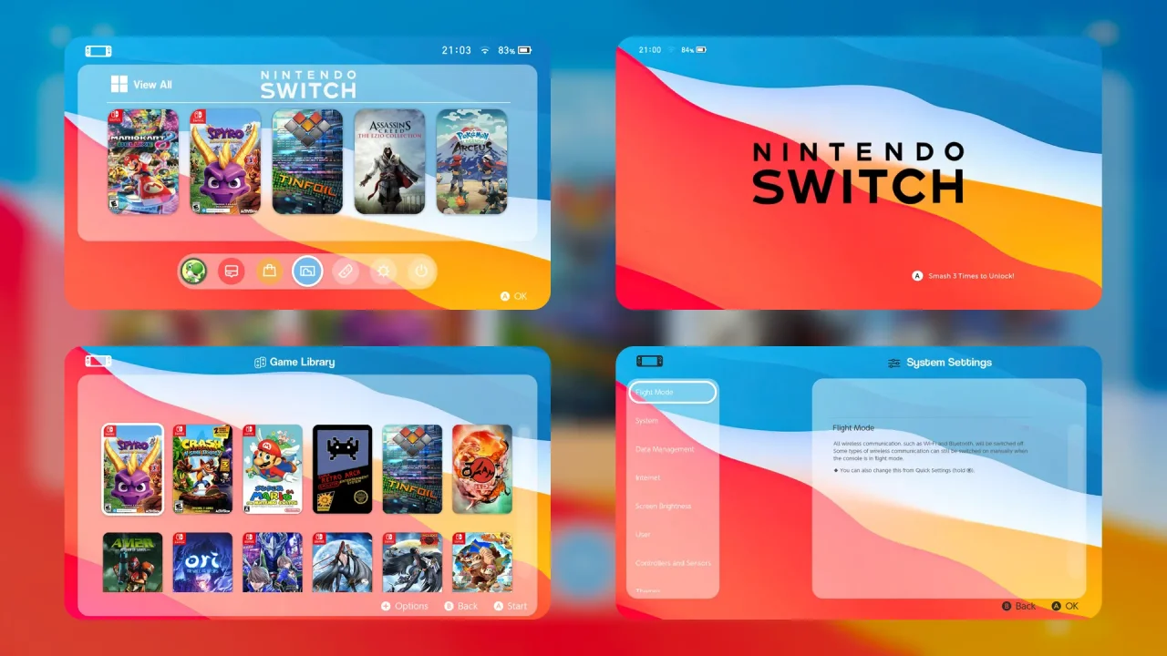 multi colors | Switch Packs | Themezer