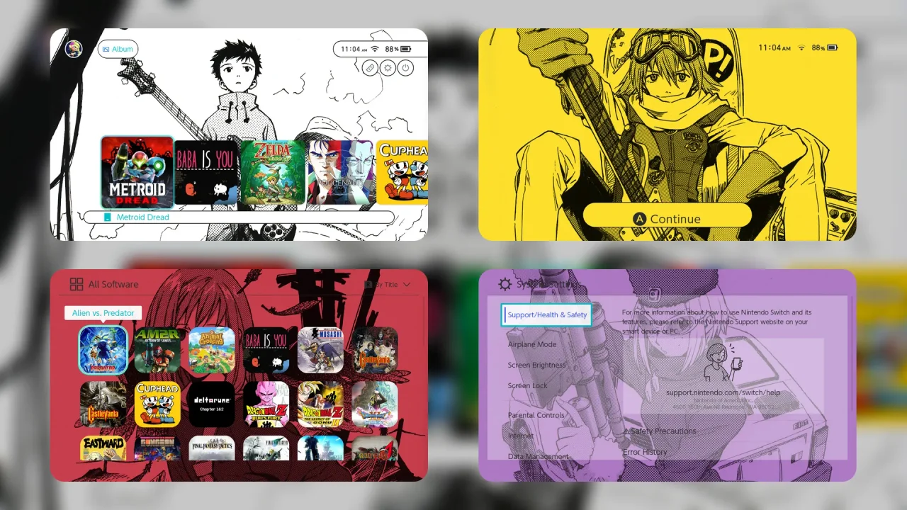 FLCL Colors | Switch Packs | Themezer