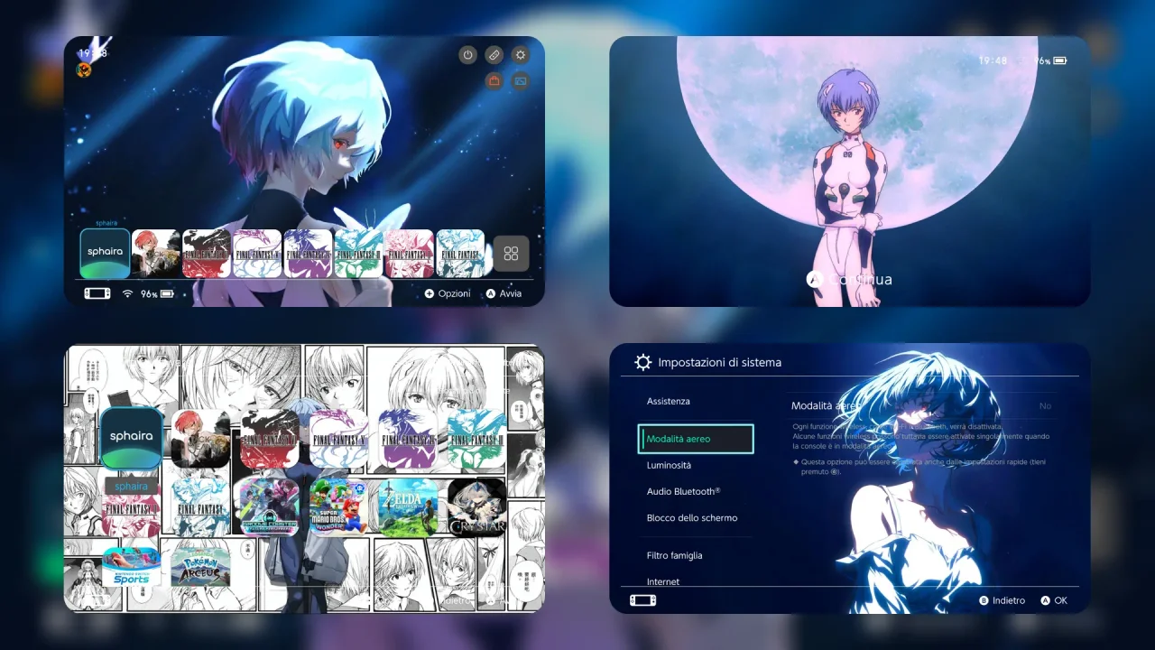Rei Ayanami | Switch Packs | Themezer