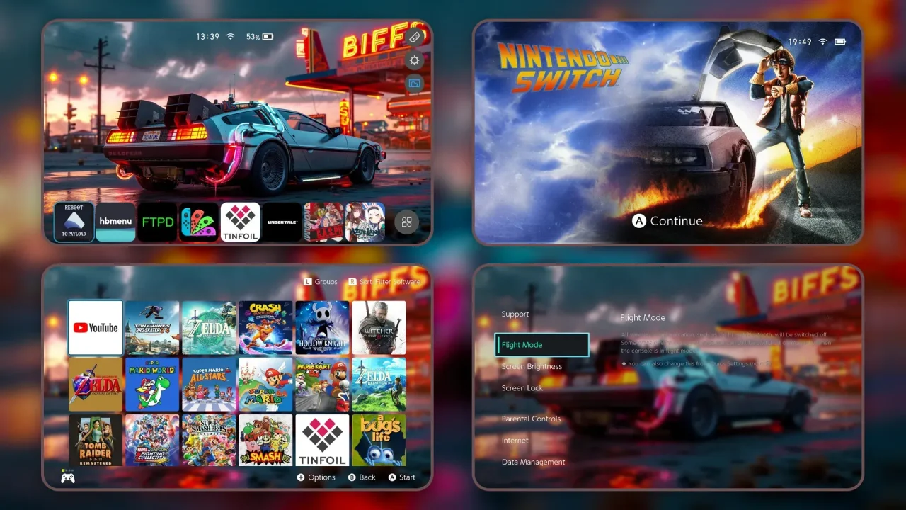 Back To The Future - Modern Pack | Switch Packs | Themezer