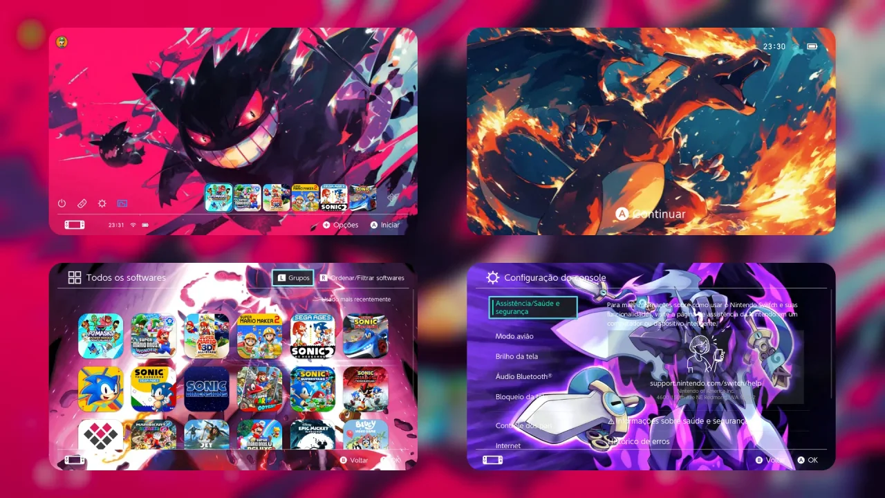 POKEMON THEME | Switch Packs | Themezer