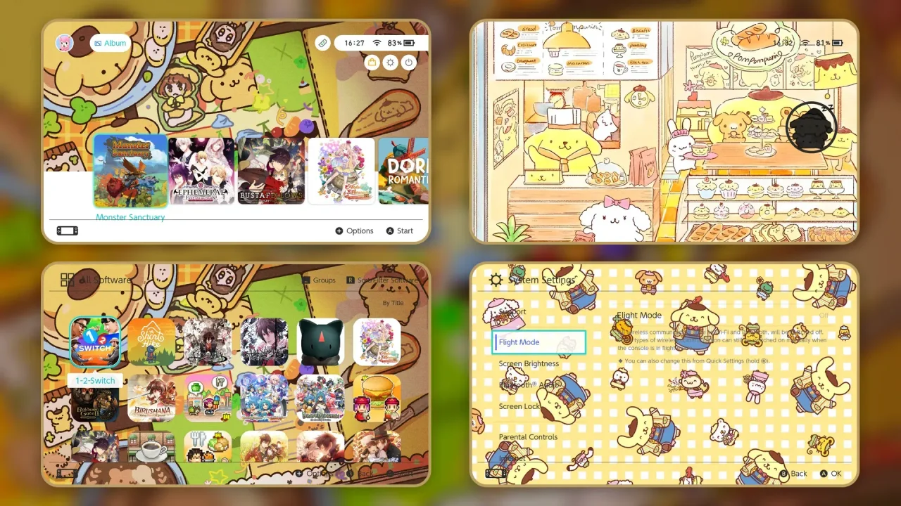 Pompompurin | Switch Packs | Themezer
