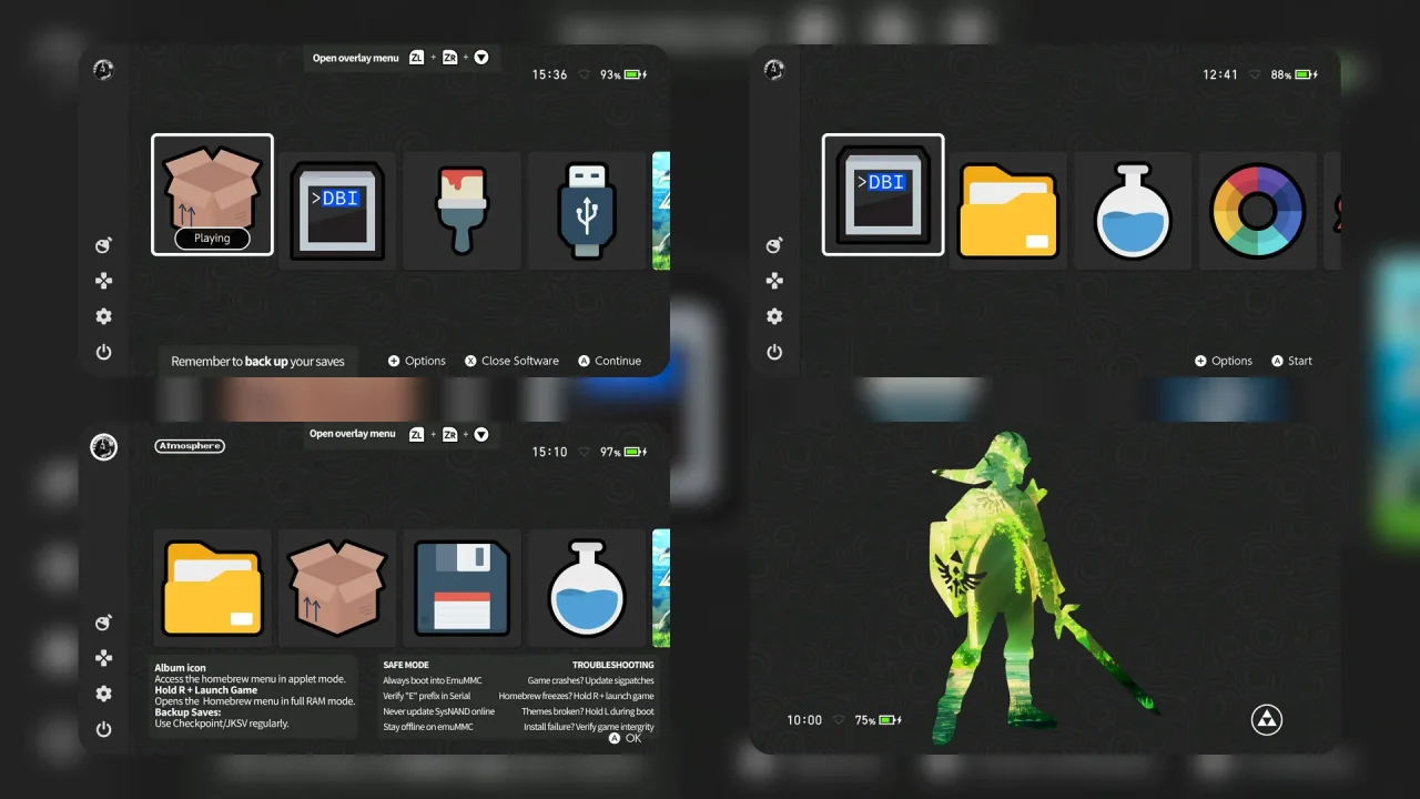 Eclipse Zelda 1.5 (v19) | Switch Packs | Themezer