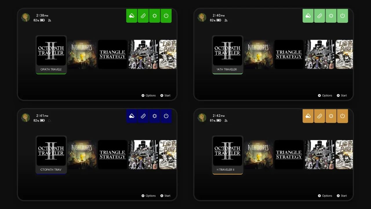 Spotify Alt. Animated Color Variants 4 | Switch Packs | Themezer