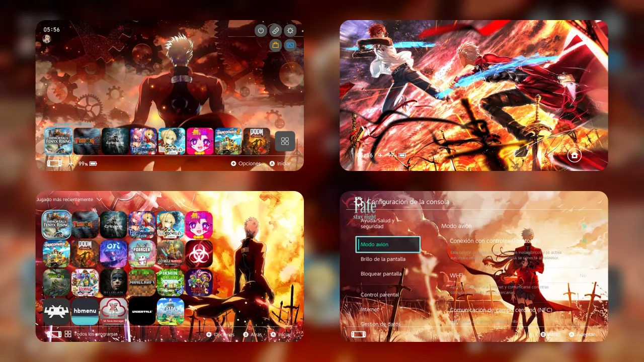 Fate Stay/night shirou | Switch Packs | Themezer