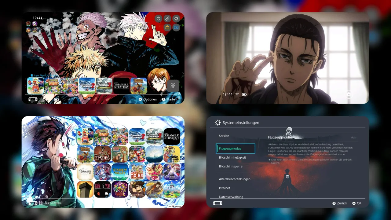 Weeb Theme | Switch Packs | Themezer