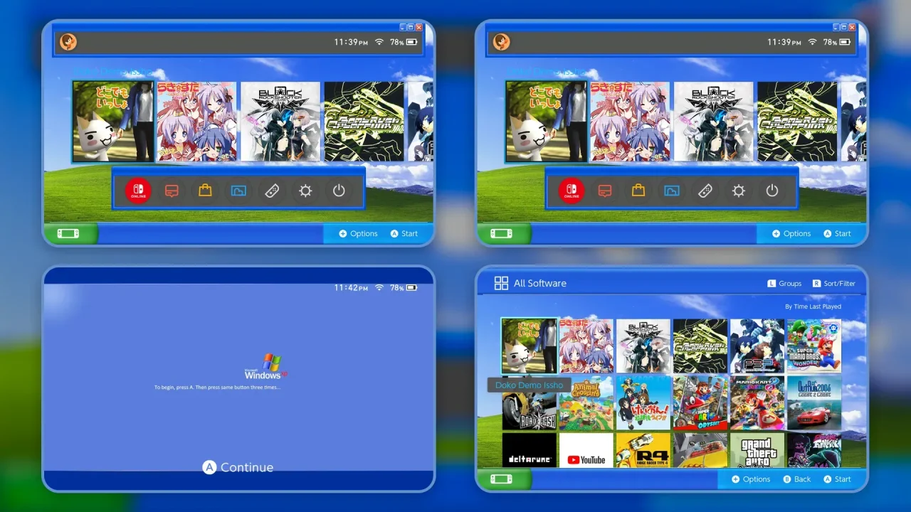 Windows XP (v19 and 20) | Switch Packs | Themezer