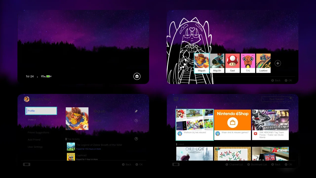 Stocking galaxy 2 | Switch Packs | Themezer