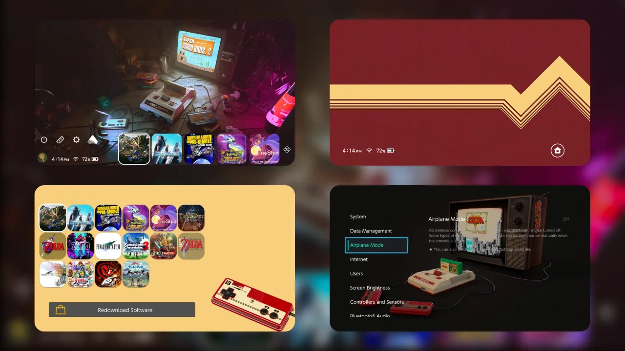 Famicom | Switch Packs | Themezer