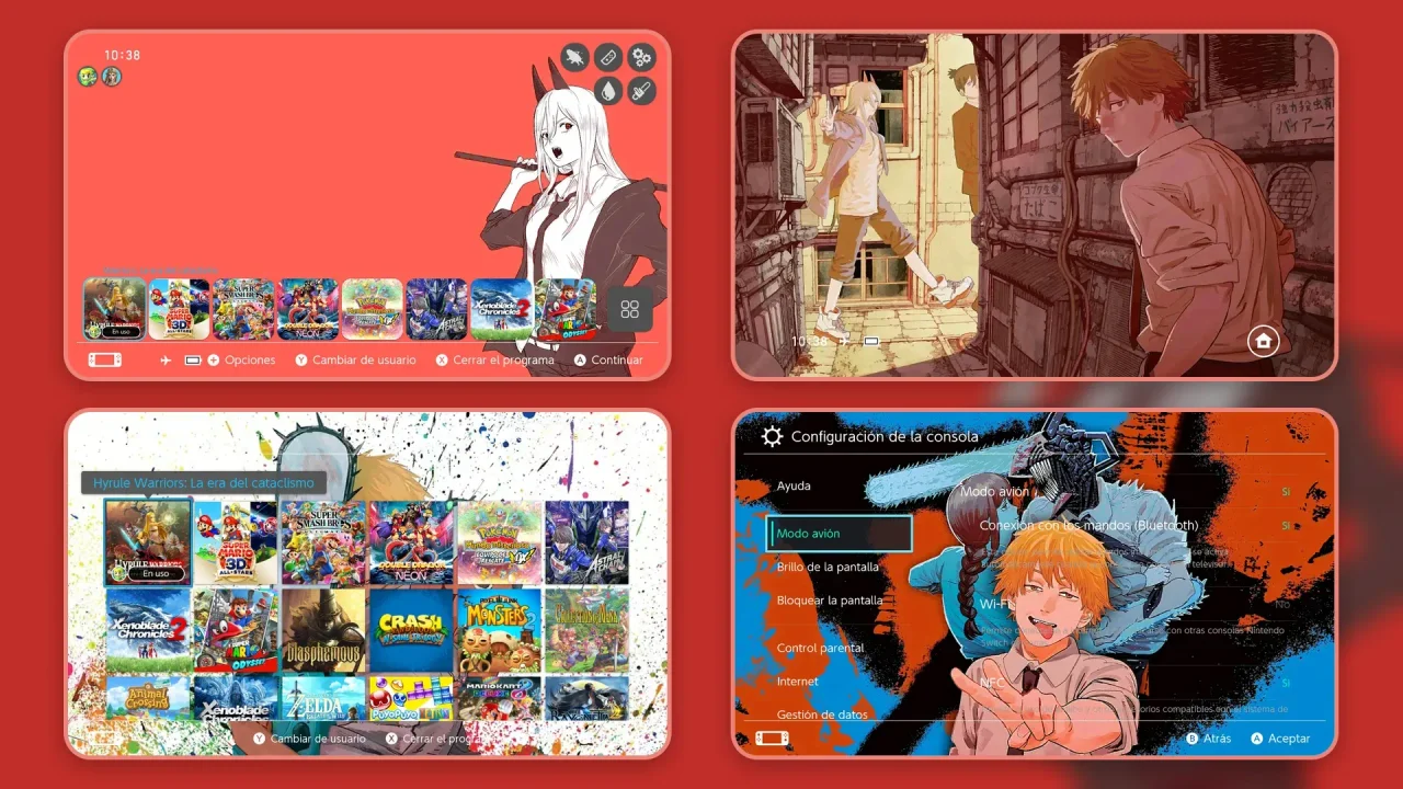 Chainsaw Man Theme | Switch Packs | Themezer