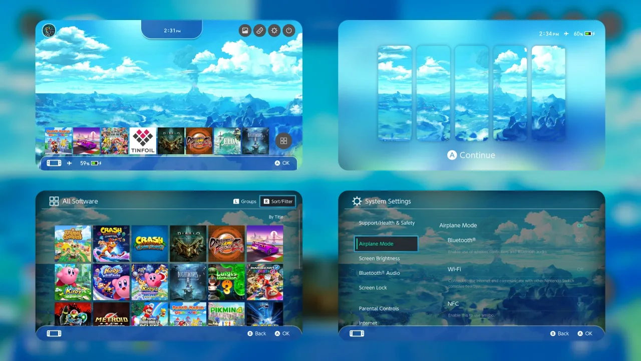 Hyrule Kingdom Theme | Switch Packs | Themezer