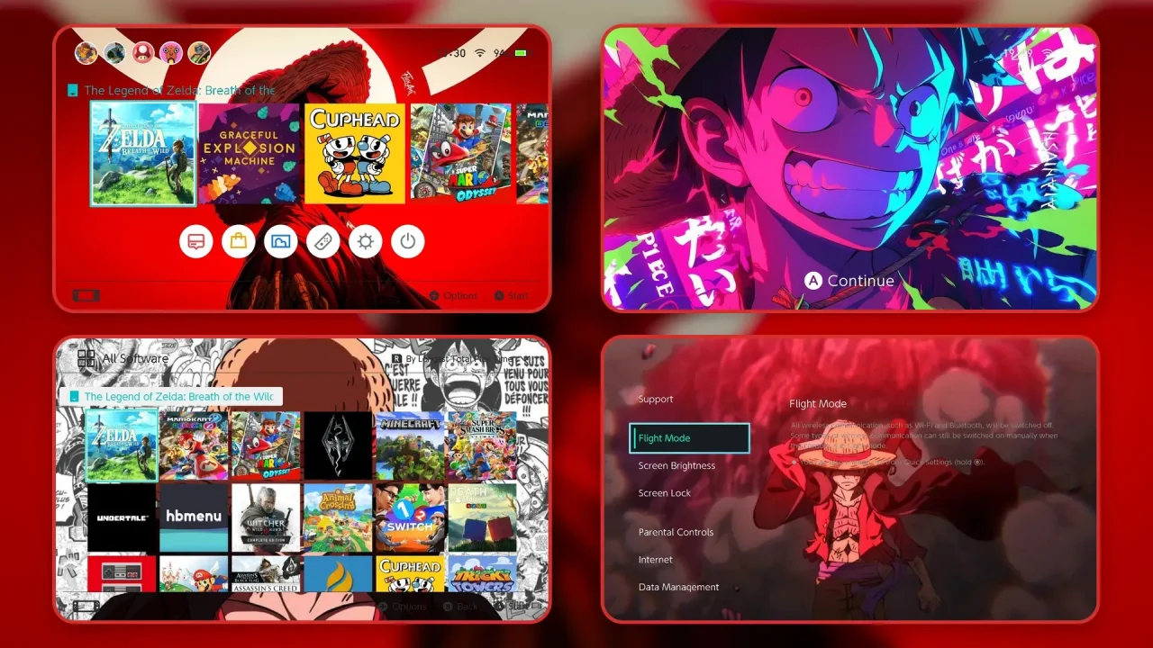 ANIME ONE PIECE | Switch Packs | Themezer