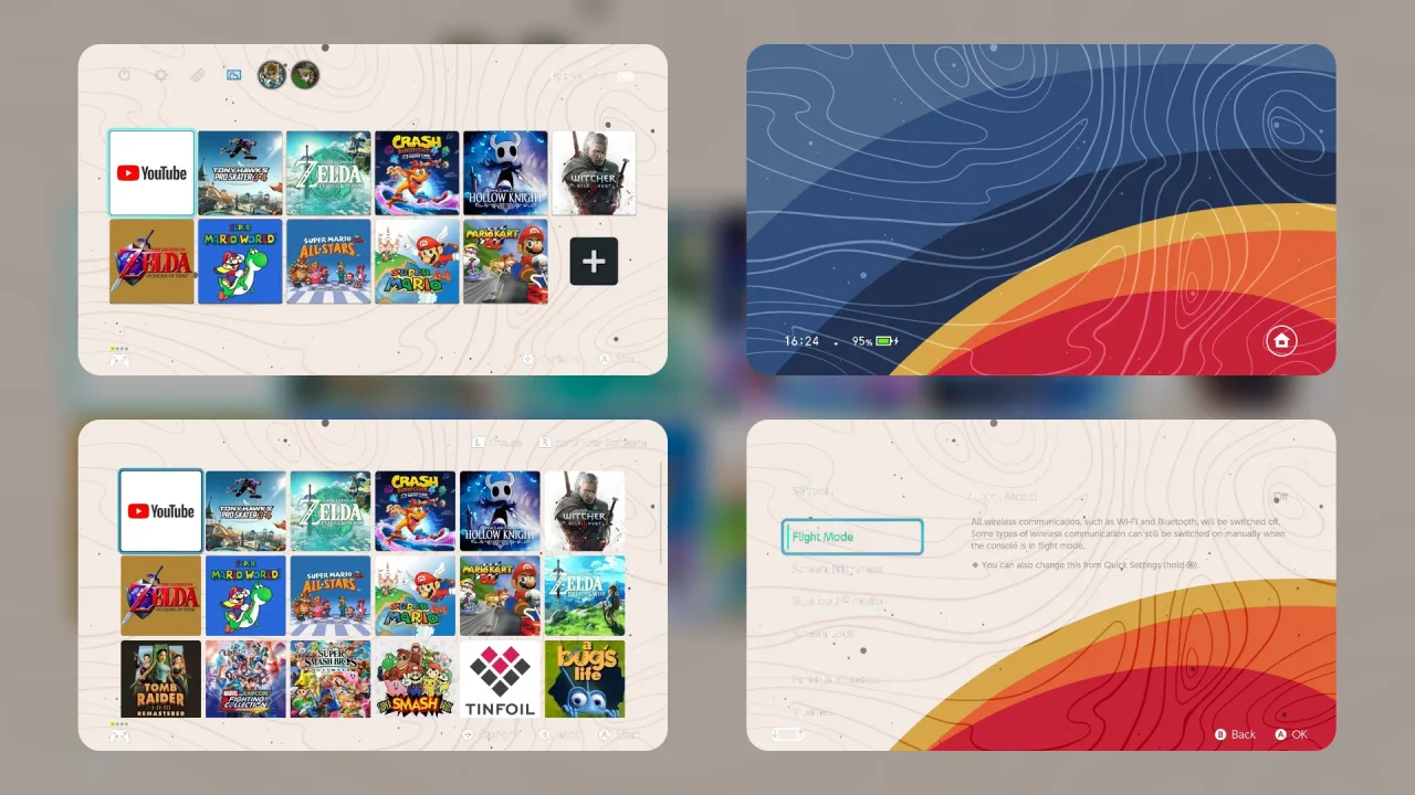 Starfield Light | Switch Packs | Themezer