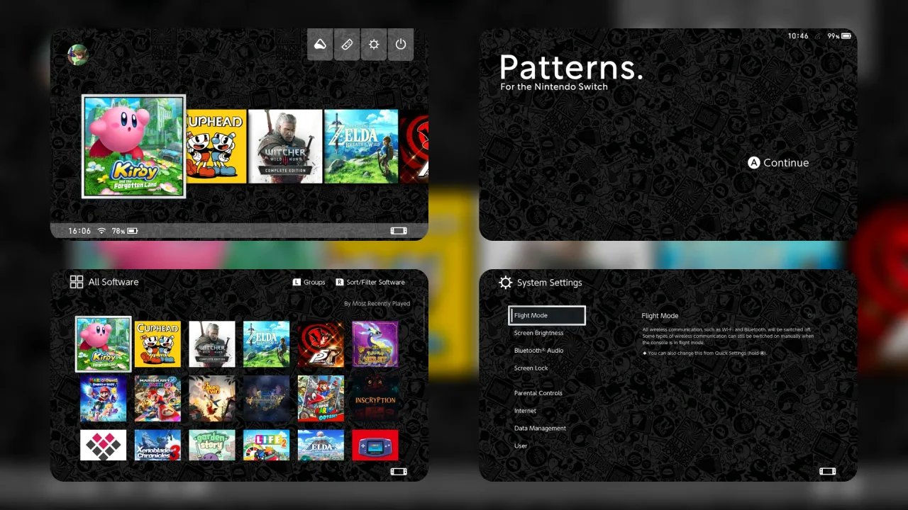 Patterns 1x1 Icons | Switch Packs | Themezer
