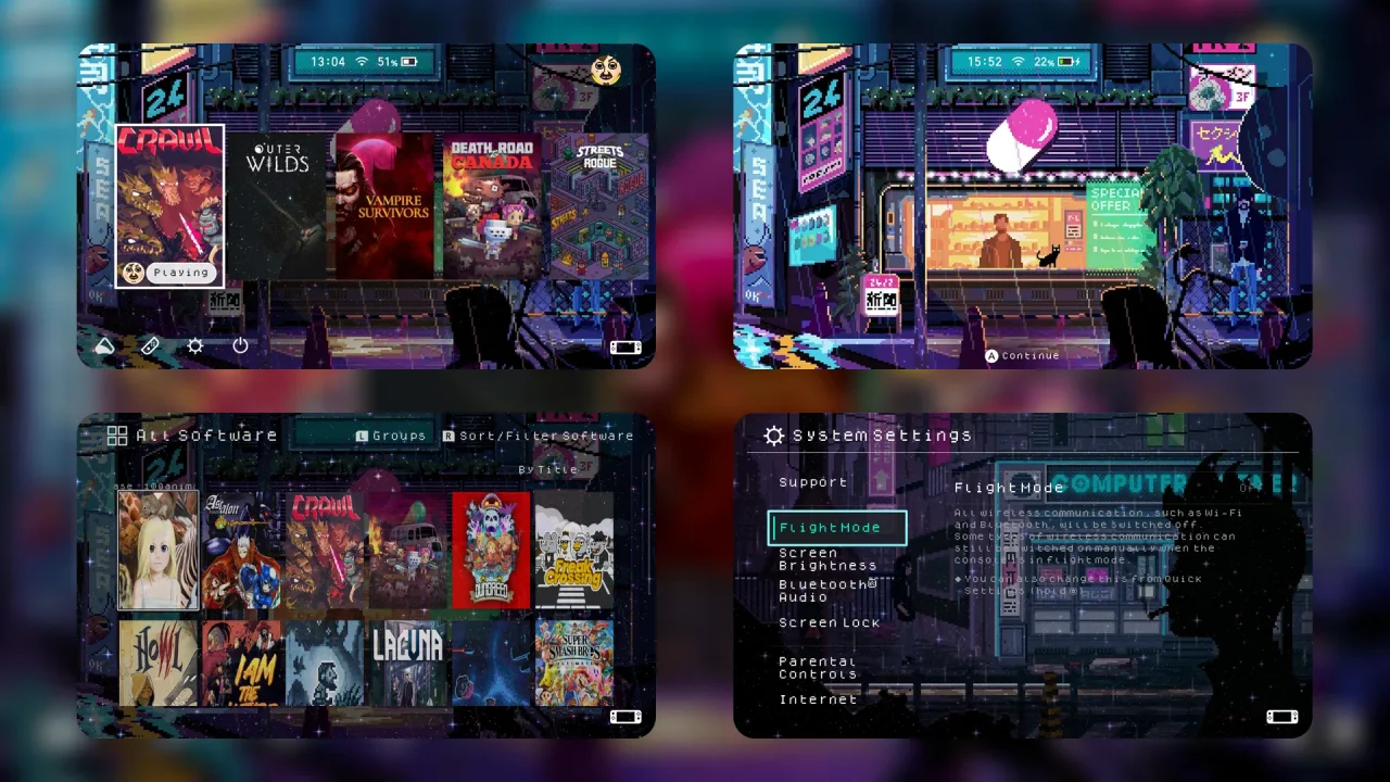 Valenberg Pixel Art | Switch Packs | Themezer