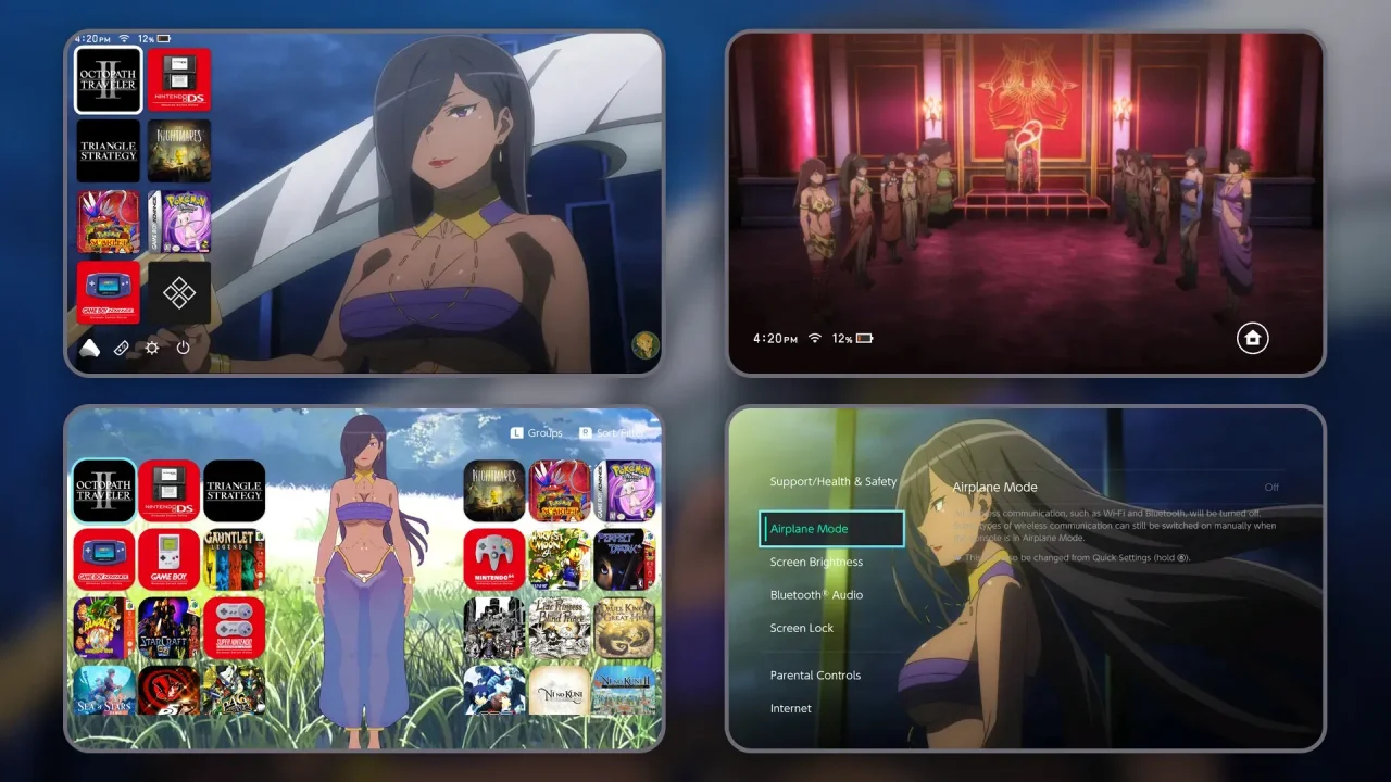 Aisha Belka - DanMachi | Switch Theme Packs | Themezer