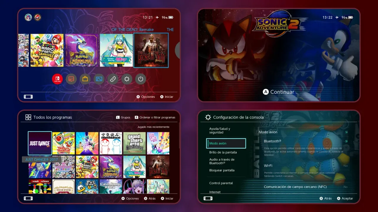 Sonic Adventure 2 Theme | Switch Theme Packs | Themezer