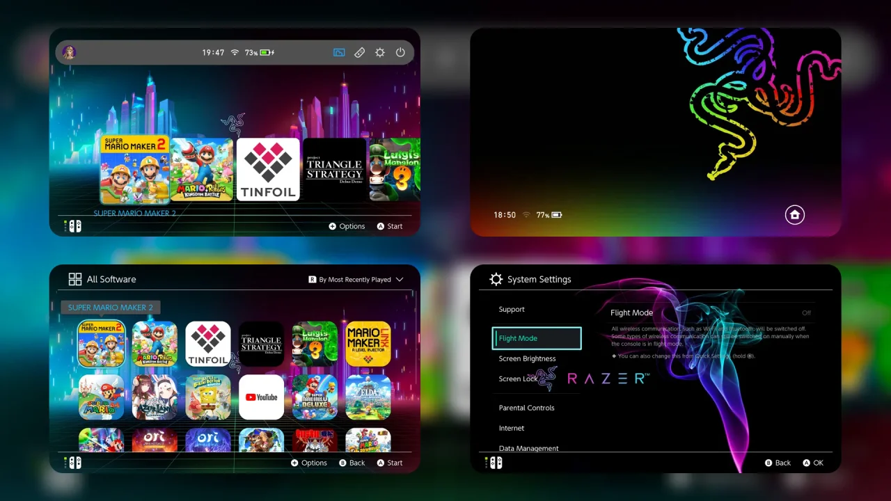 Razer | Switch Packs | Themezer