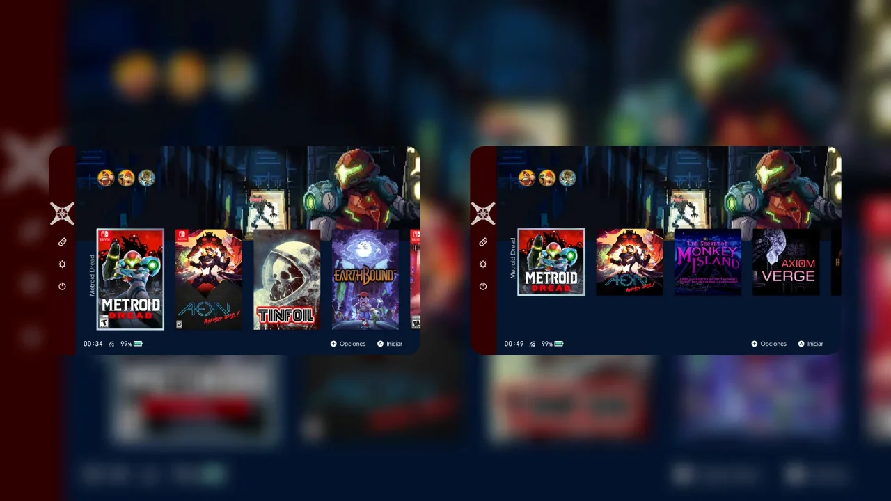 Samus Dread. Animated Metroid Theme | Switch Packs | Themezer