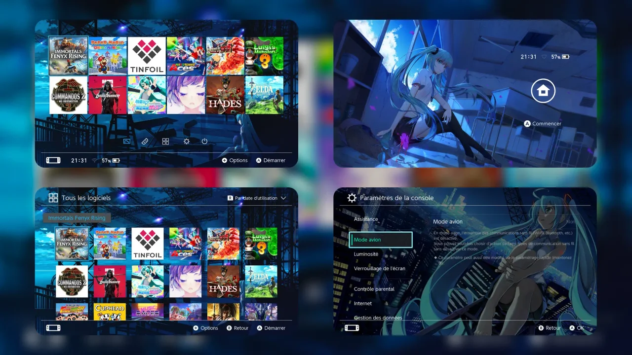 Hatsune Miku | Switch Packs | Themezer