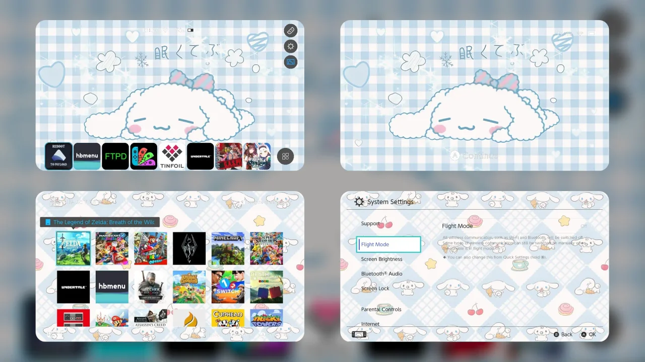 Cinnamoroll Theme | Switch Packs | Themezer