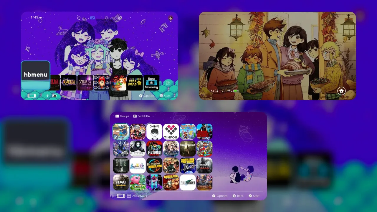 OMORI - Essentials Pack! | Switch Packs | Themezer