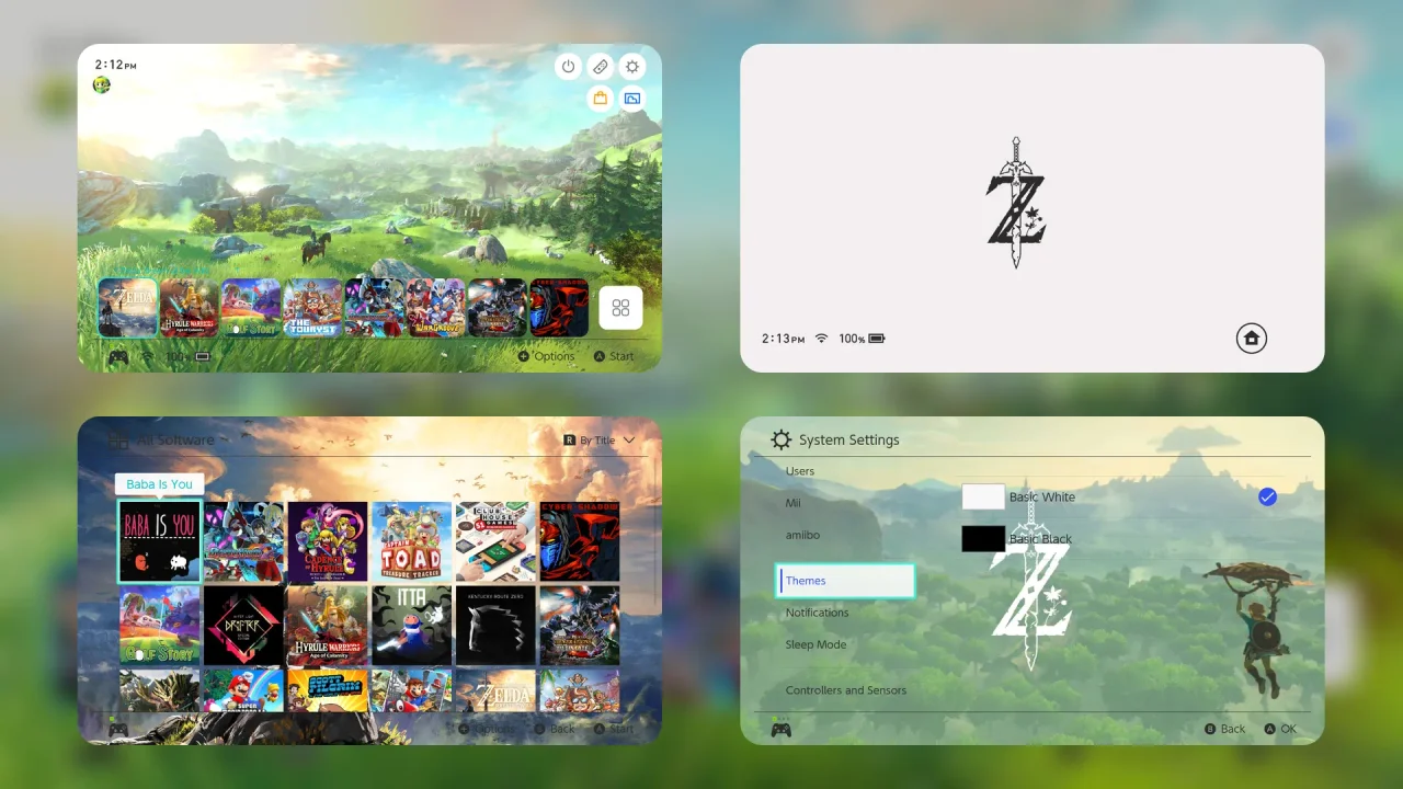 Simple BOTW | Switch Packs | Themezer