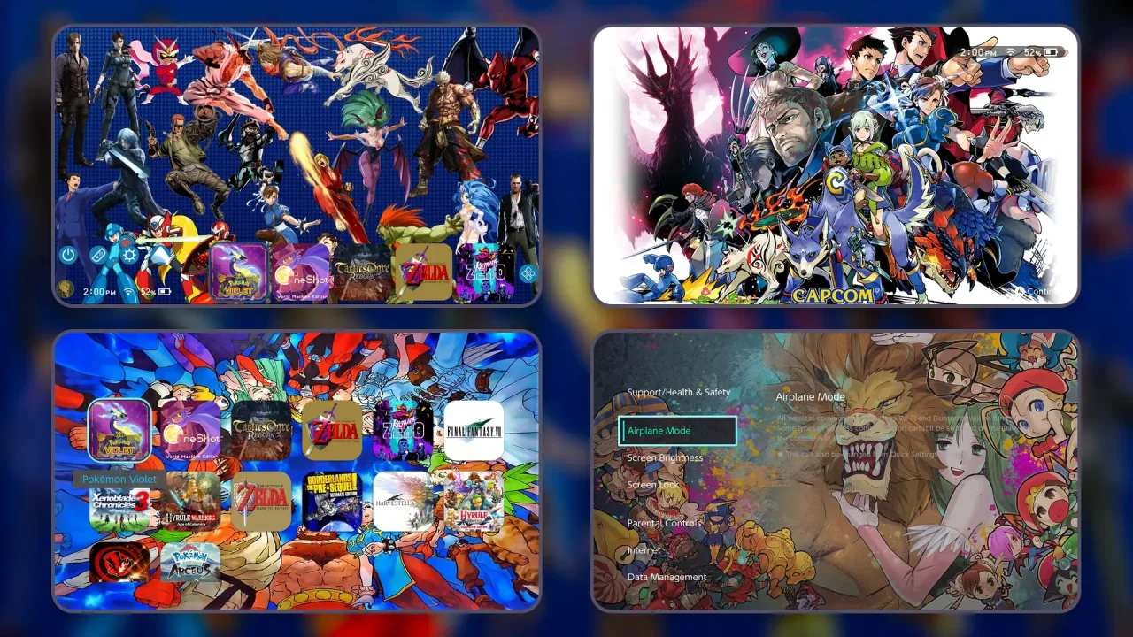 Capcom Universe | Switch Packs | Themezer