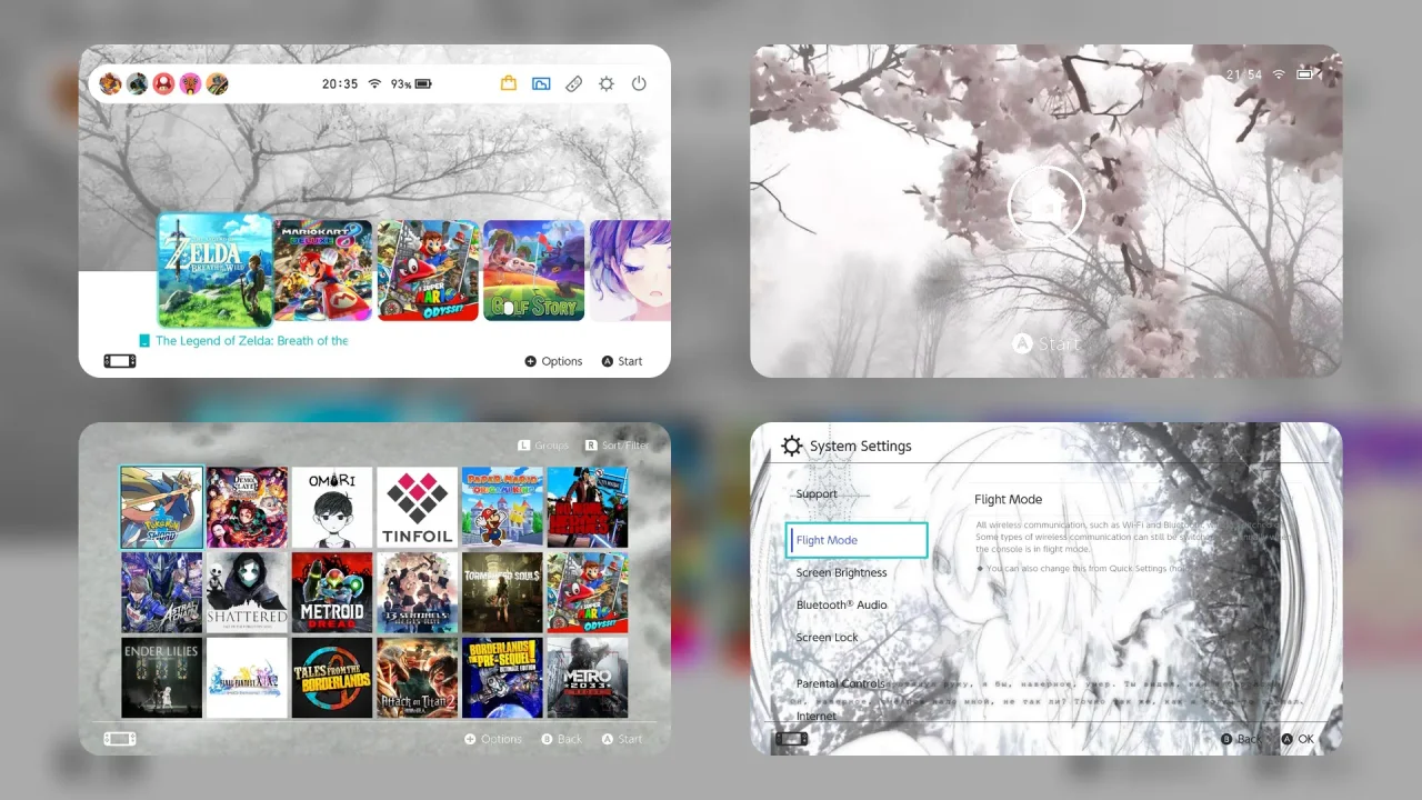Sakura by Luvmint | Switch Packs | Themezer