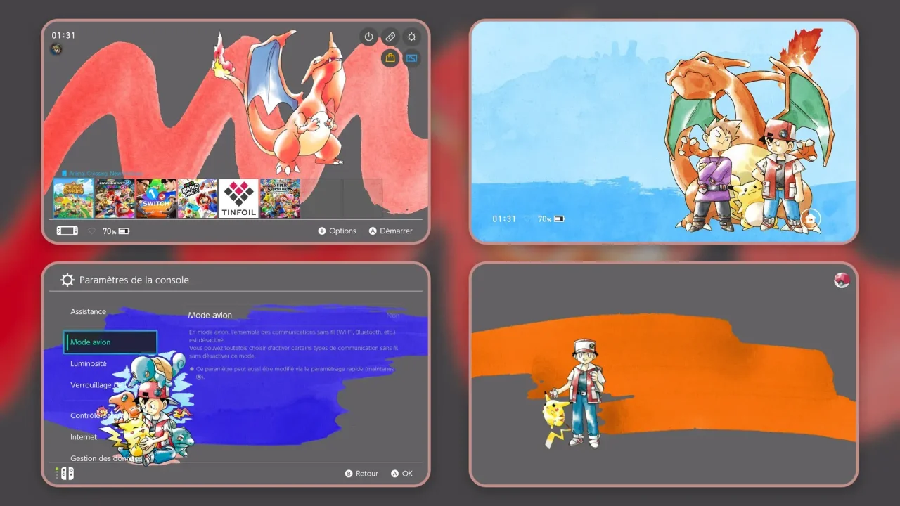 Pokemon Sugimori Theme | Switch Packs | Themezer
