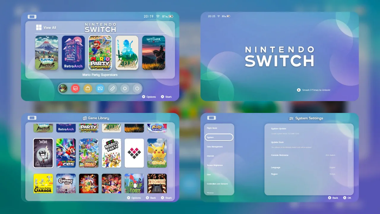 Vertical Blue Lava Lamp | Switch Packs | Themezer