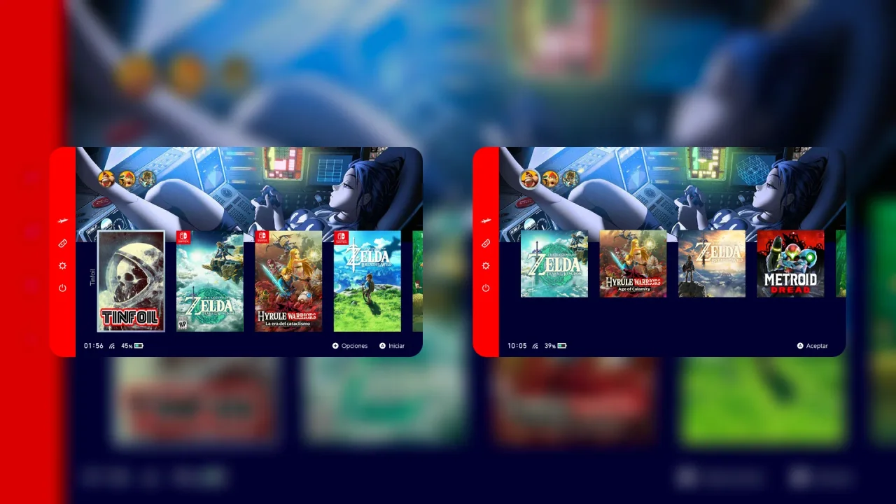 The Space Gamer Girl (Girl is playing a videogame) | Switch Packs ...