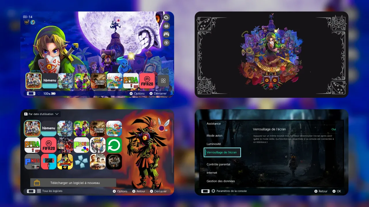 Zelda Majoras Mask | Switch Packs | Themezer