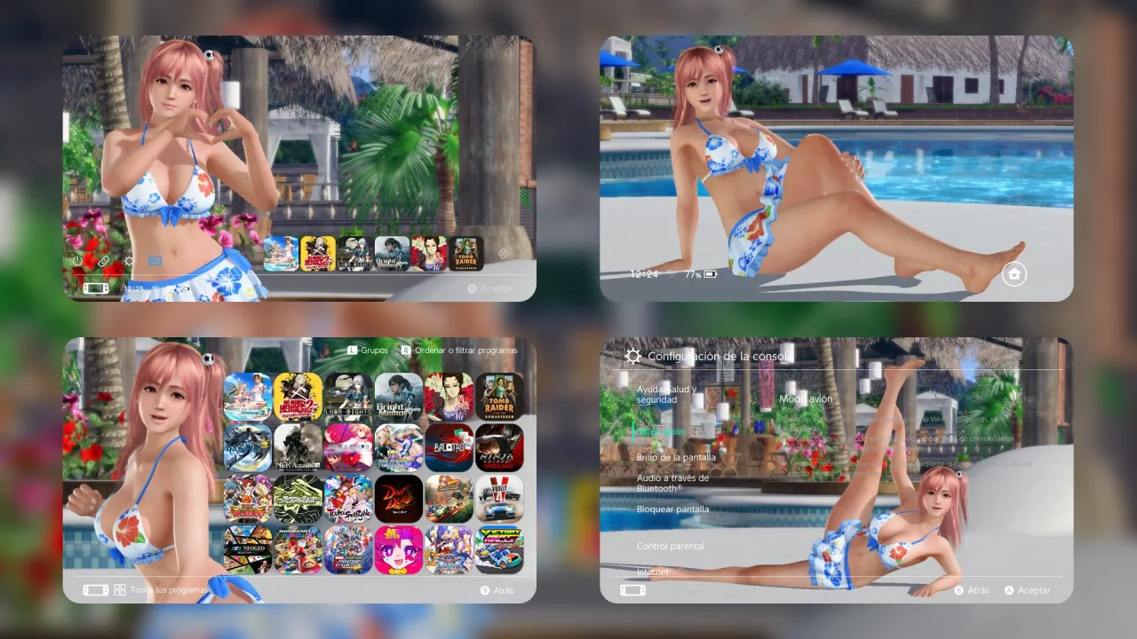 DOA X3S Honoka | Switch Packs | Themezer