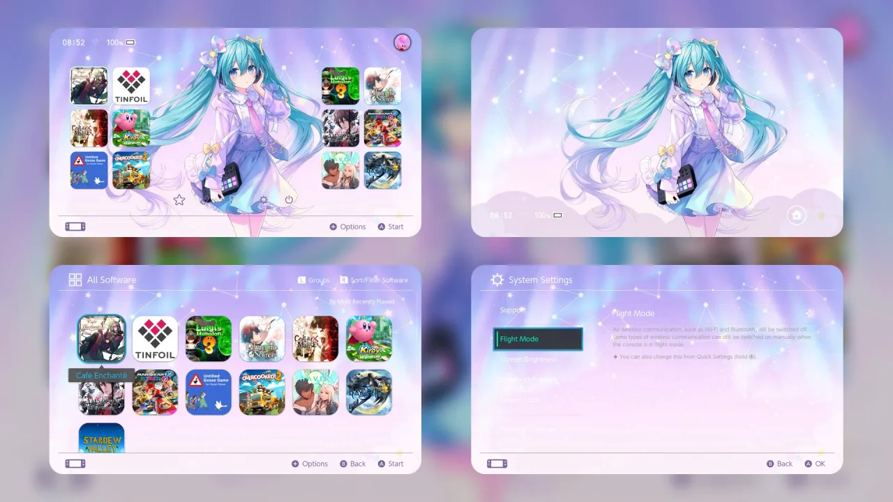 Hatsune Miku Digital Stars 2021 | Switch Packs | Themezer