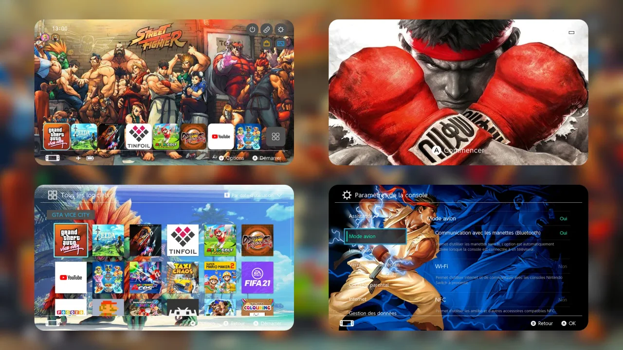 Street Fighter | Switch Packs | Themezer