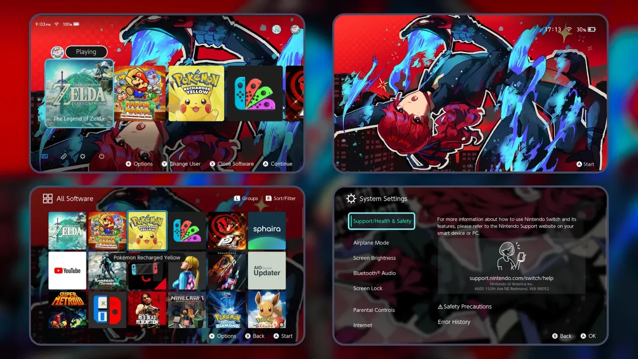 Kasumi as Protagonist - Theme Pack | Switch Packs | Themezer