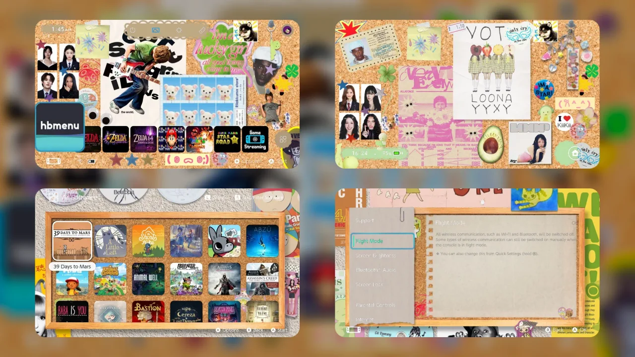 Corkboard OLED | Switch Packs | Themezer
