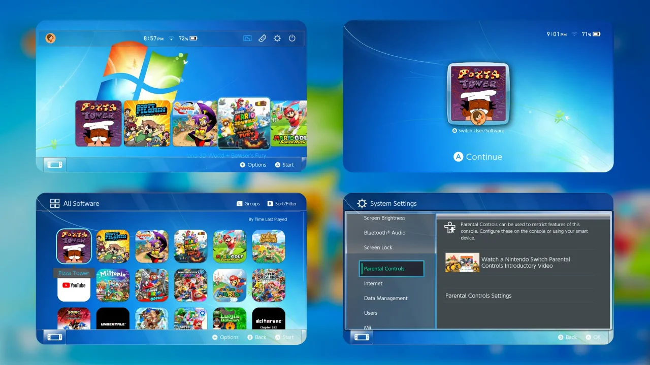 Windows 7 | Switch Packs | Themezer