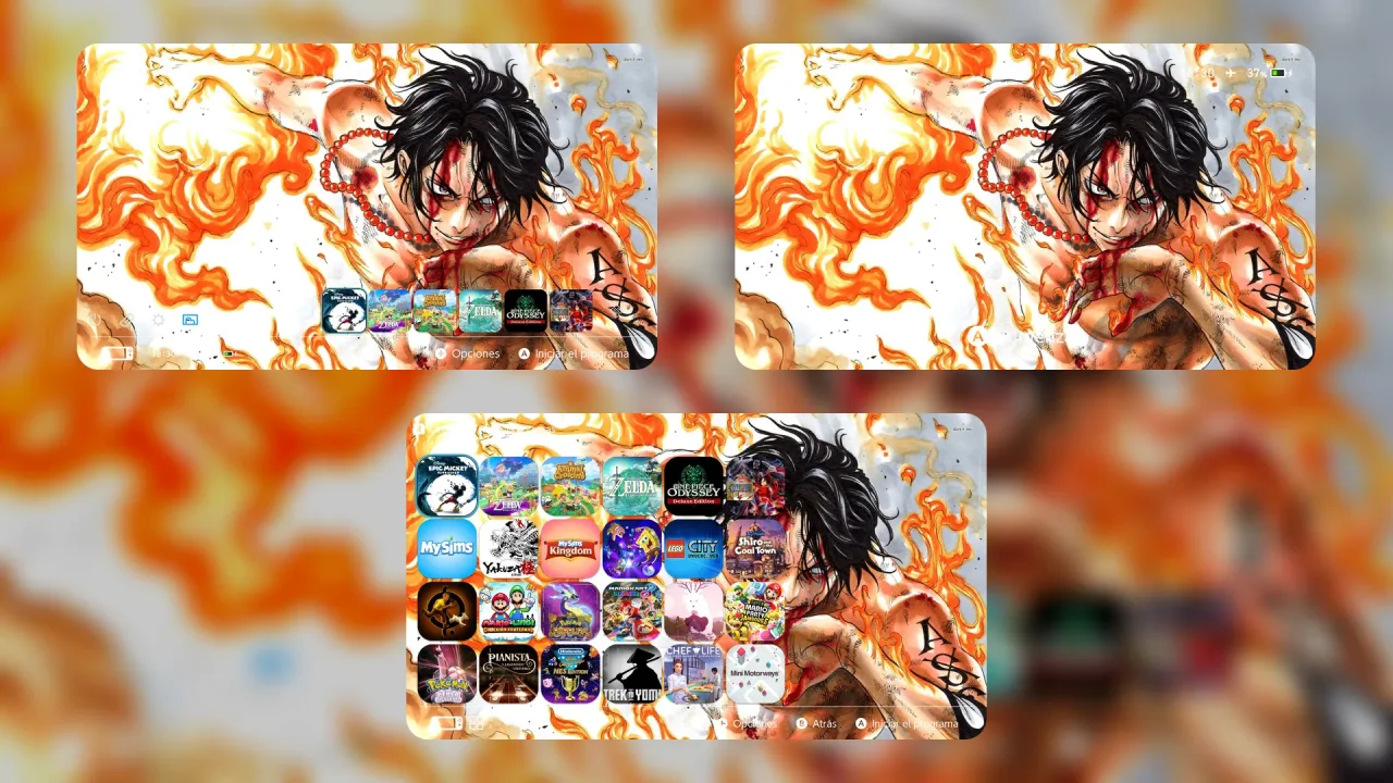 Portgas D. Ace Pack | Switch Packs | Themezer